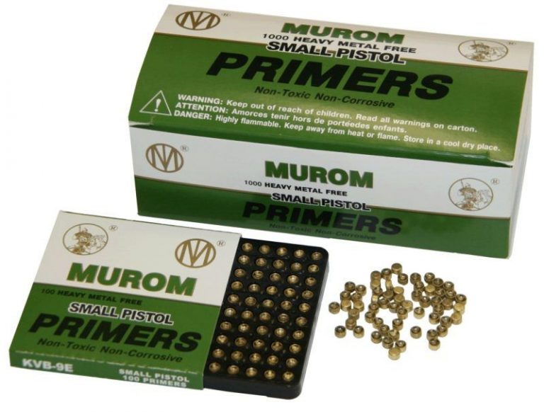 Murom Small Pistol Primers - Heavy Metal Free - Liberal Tears Brand