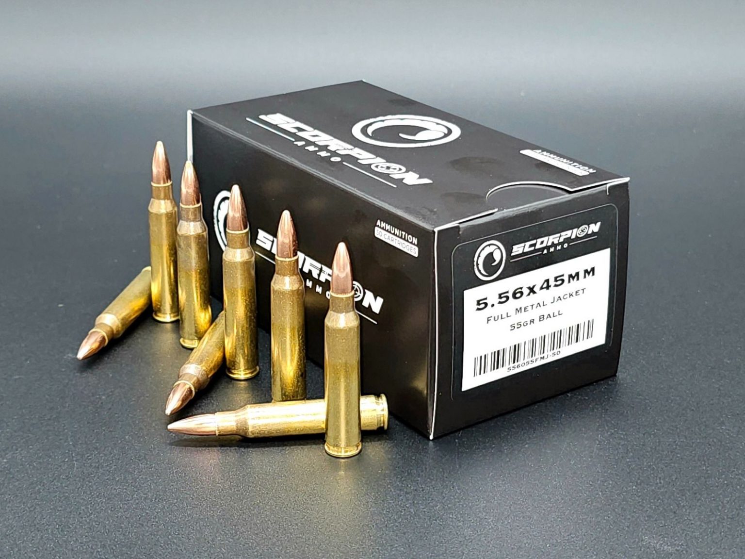 Scorpion Ammo 5.56x45 NATO 55gr FMJ 1000rds SHIPS FREE - Liberal Tears ...