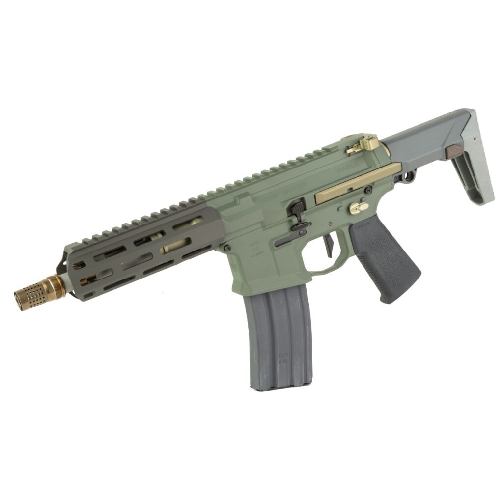 Q LLC Honey Badger 300 Blackout 7" SBR, Cerakote Finish, 30+1, Factory ...