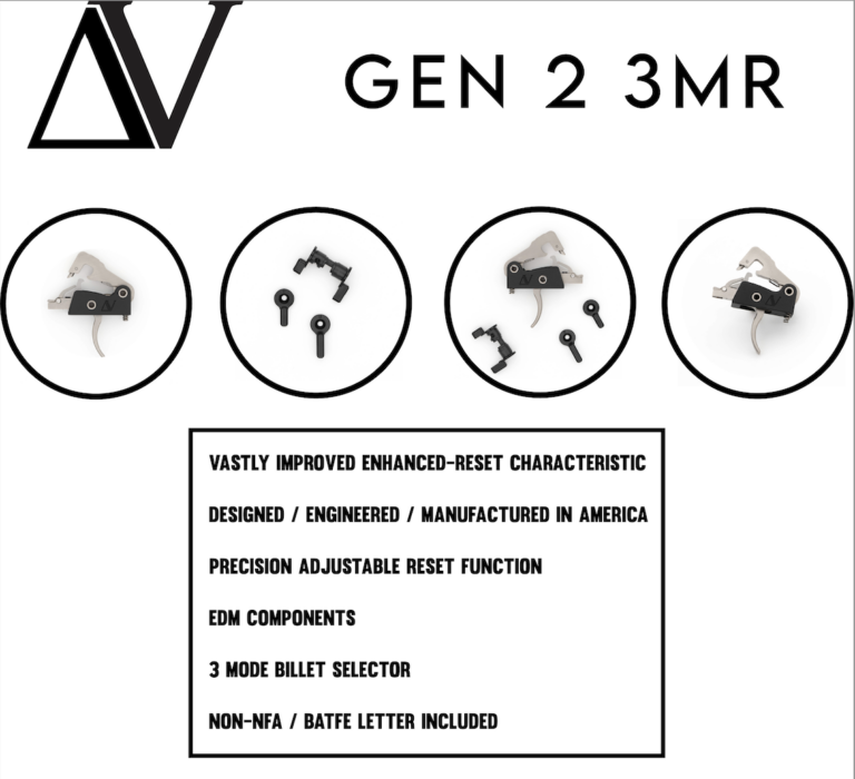 Relentless Triggers Delta V Gen 2 3MR Trigger - Liberal Tears Brand