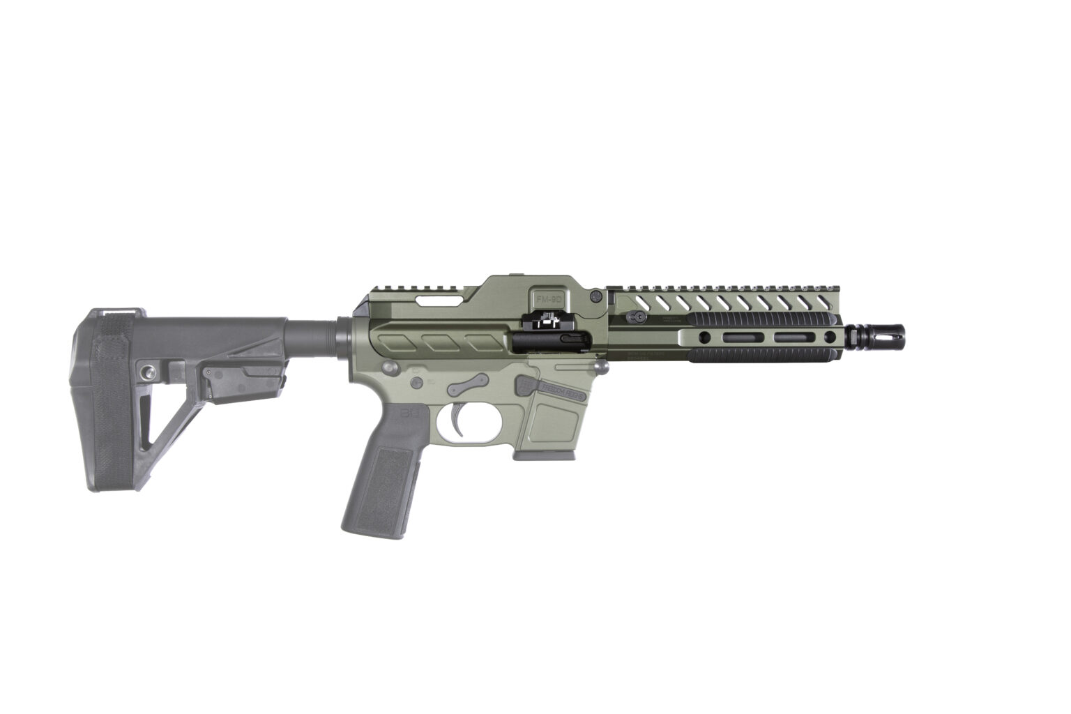 Freedom Ordnance FM-9D 9mm Belt-Fed Upper 16" Barrel - Liberal Tears Brand