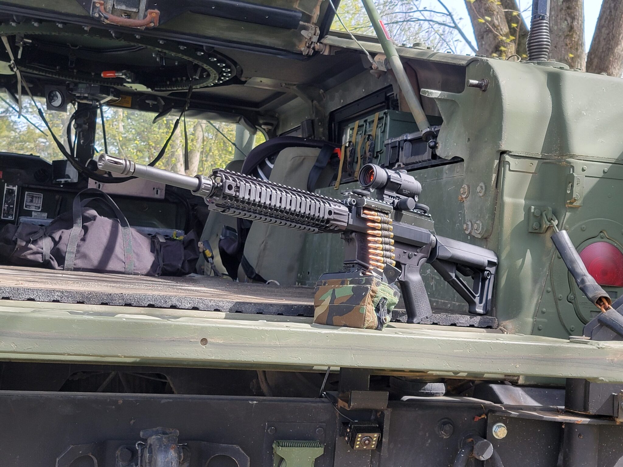 System Defence MFR 56 Complete 5.56 NATO Belt Fed Upper - Liberal Tears ...